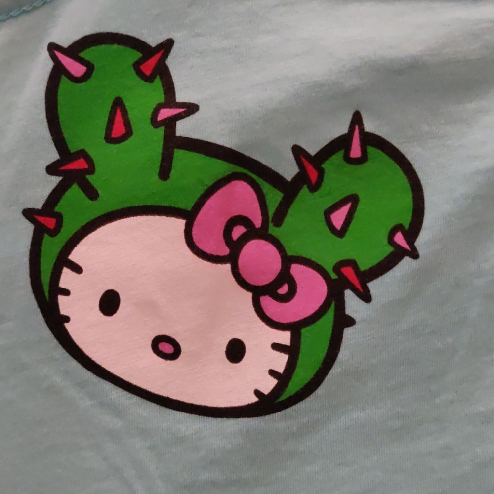 Tokidoki For Hello Kitty Sandy Cactus Kitty Tee - Gem
